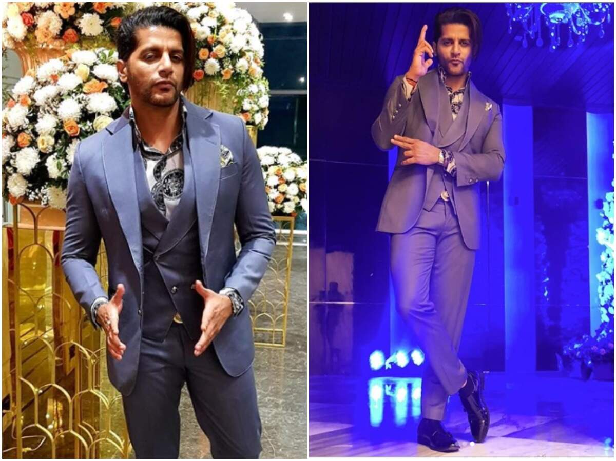 Karanvir Bohra’s shades of grey; see pics - Times of India