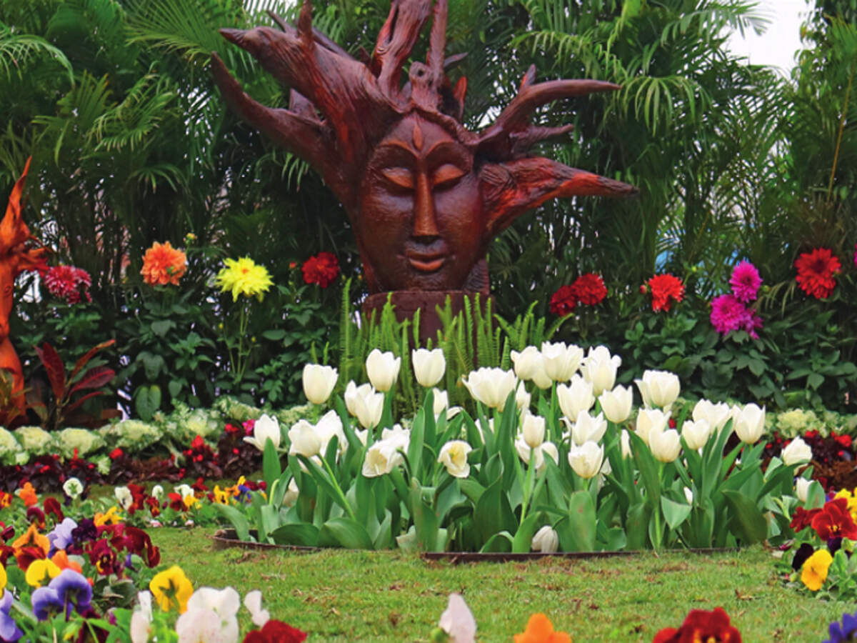 Garden Of Five Senses Delhi Flower Show | Fasci Garden