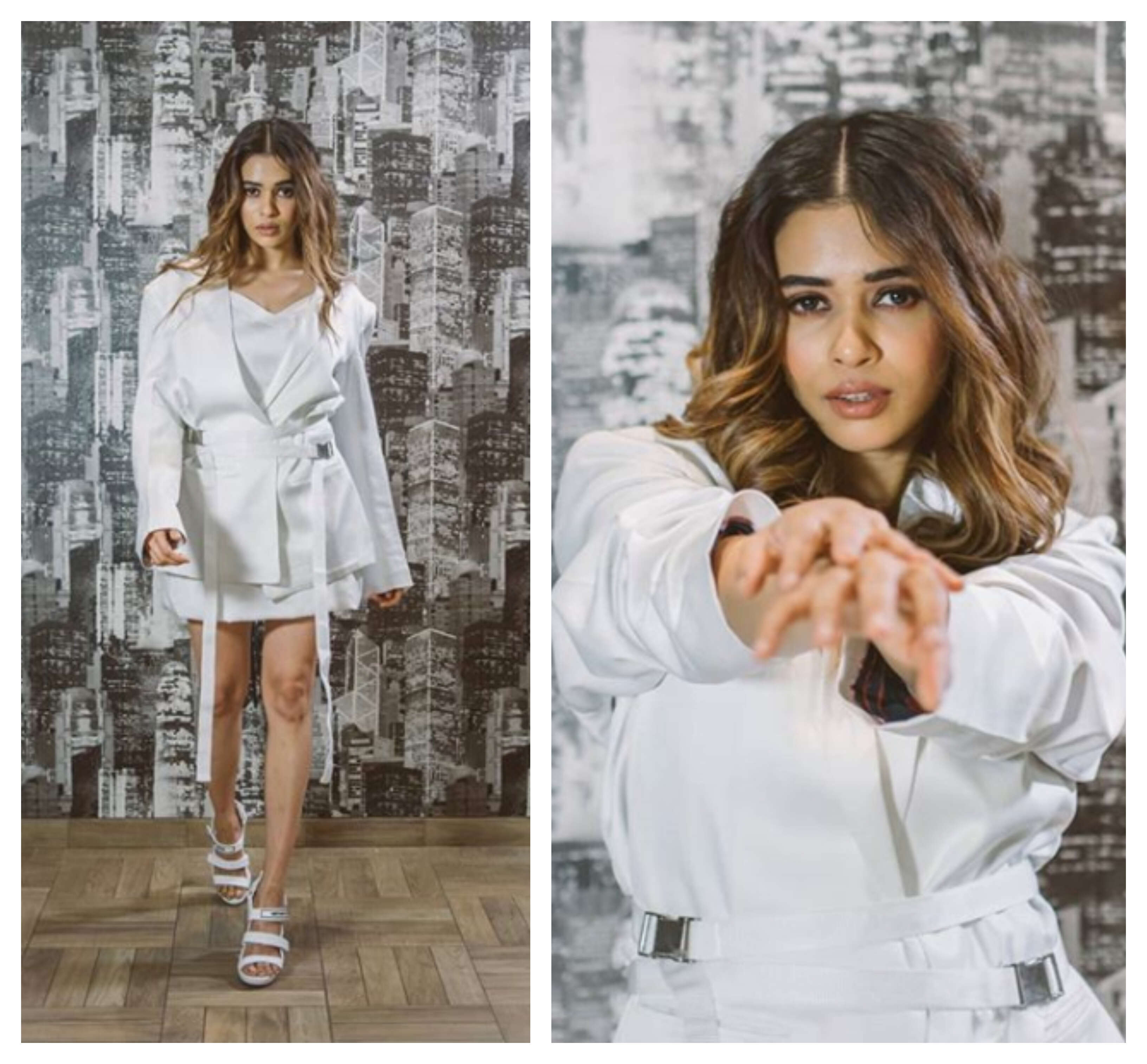 Shalmali Kholgade: Dressed in all white, this Marathi singer looks ...