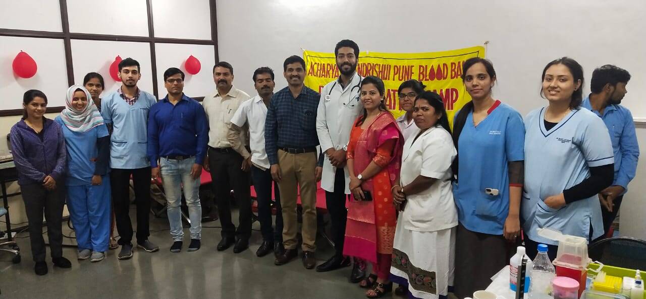 dr pa inamdar: Blood donation camp held in the city! | Events Movie ...