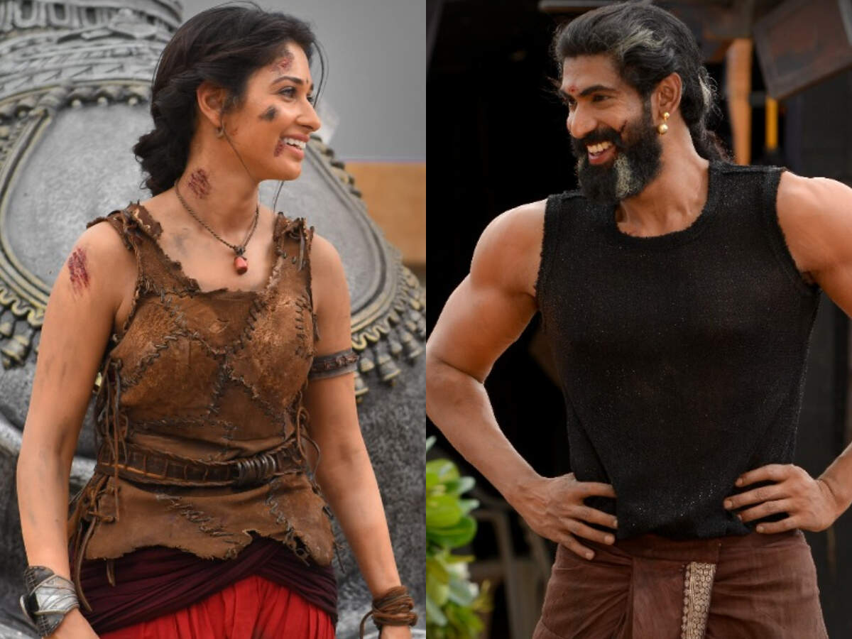 Rana Photos In Bahubali Shooting