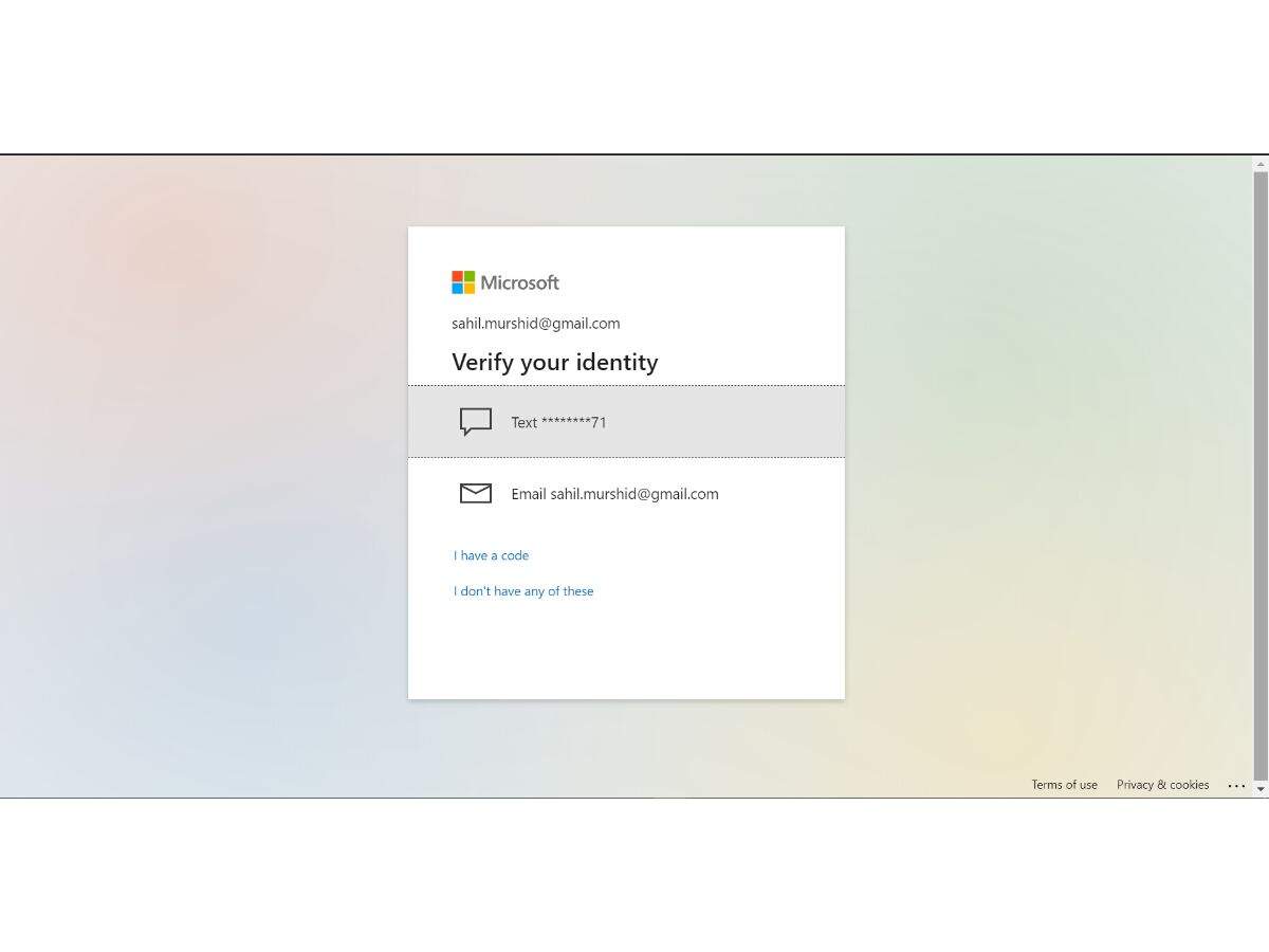How to change the password of your Outlook account or reset it