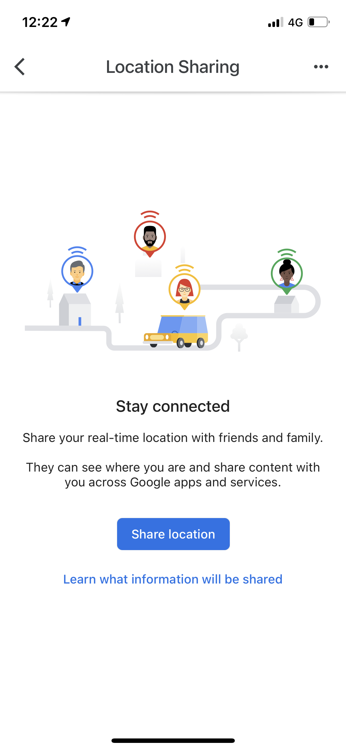 How to share live location with someone using Google Maps