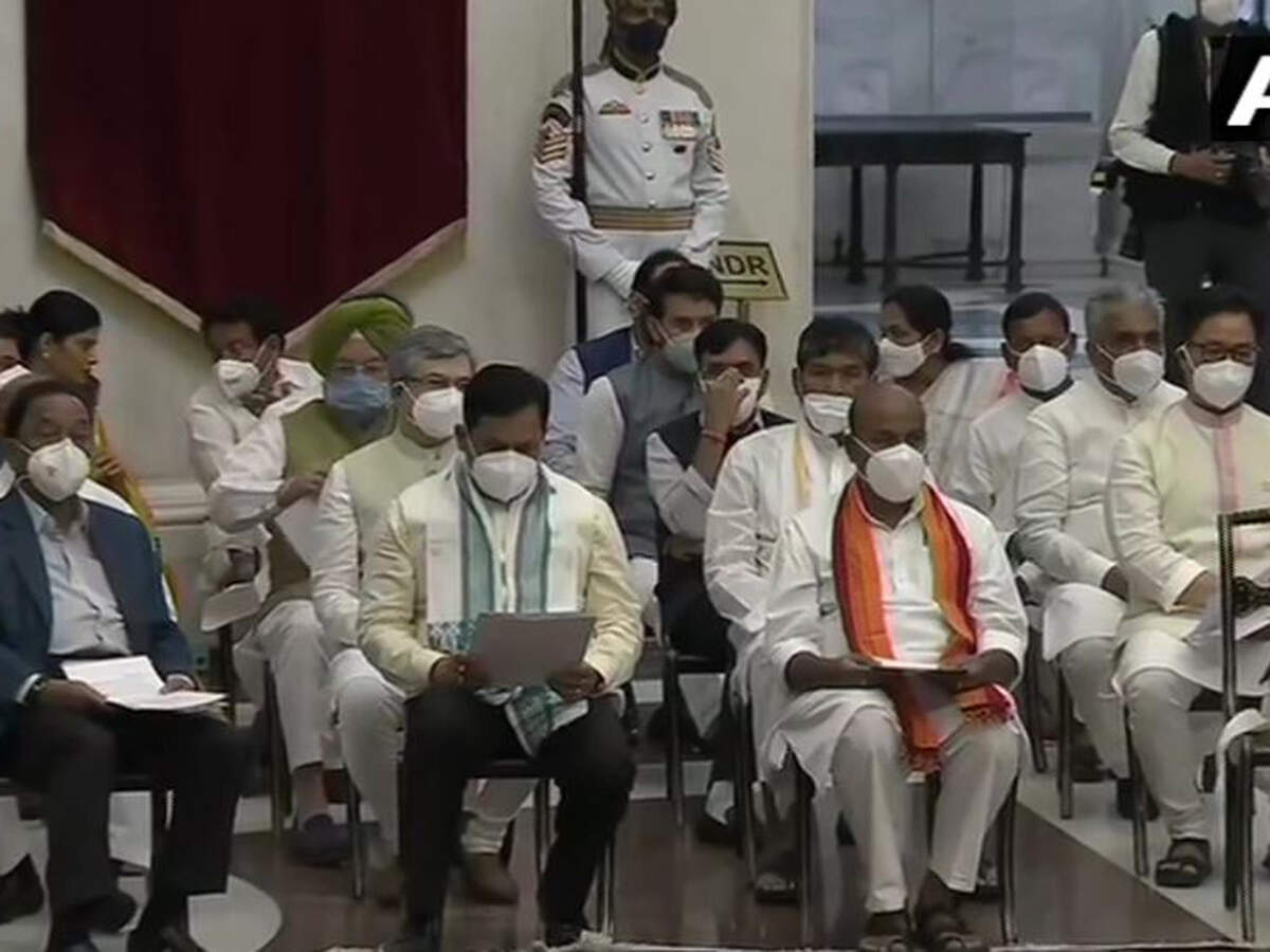 Modi Cabinet Ministers List 2021 Full Of New Union In Pm Narendra India ...