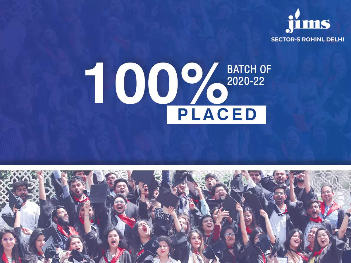 JIMS Sec-5 Rohini had a full placement season despite the pandemic ...