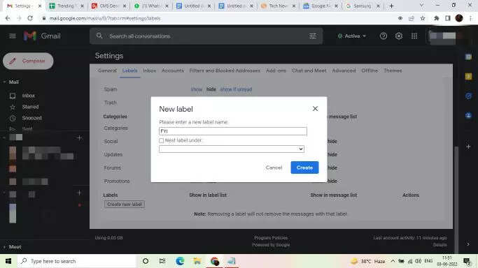 Gmail How To Create Folders In Gmail On Your Desktop