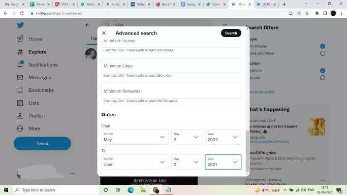 How to easily search for tweets by date on Twitter
