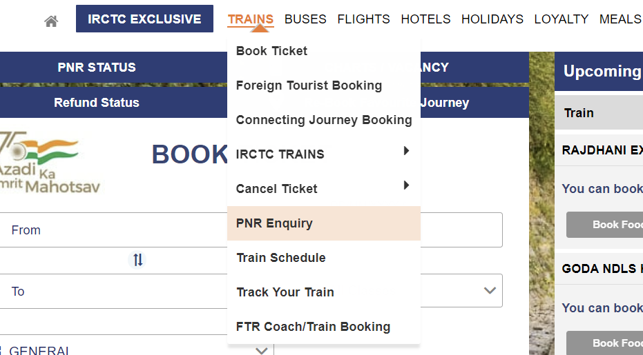 How To Check Confirmation Probability For Waiting Train Tickets