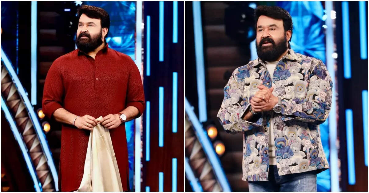 Bigg Boss Malayalam 4: Best looks of host Mohanlal | Times of India