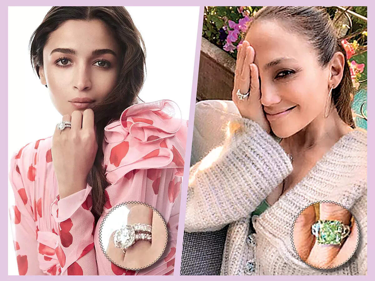 Celebrity Stacked Wedding Rings