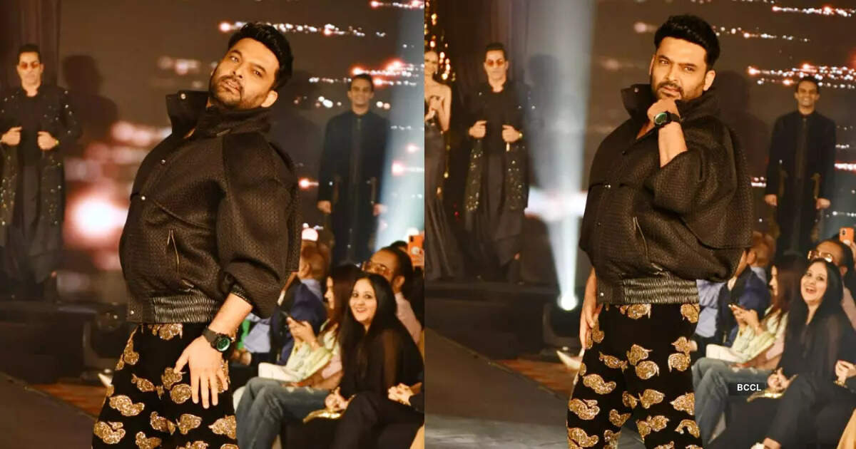 Kapil Sharma Viral Pictures: Kapil Sharma entertains on the fashion ...