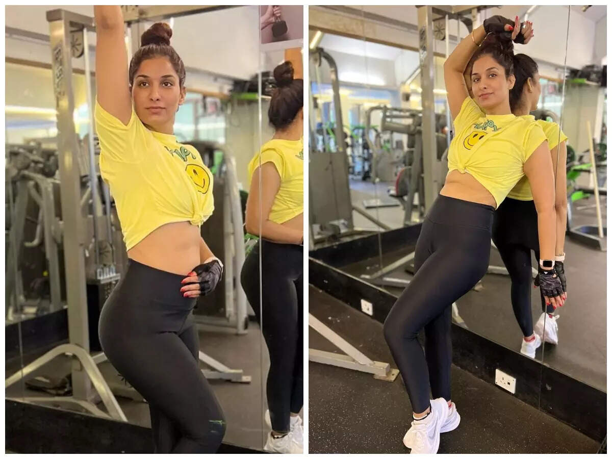 Poonam Kaur In Gym