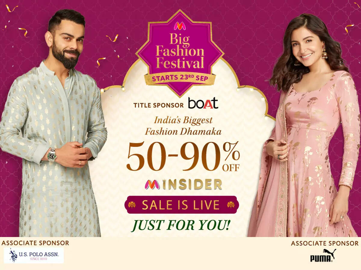 Early access for the Myntra Big Fashion Festival has begun ...