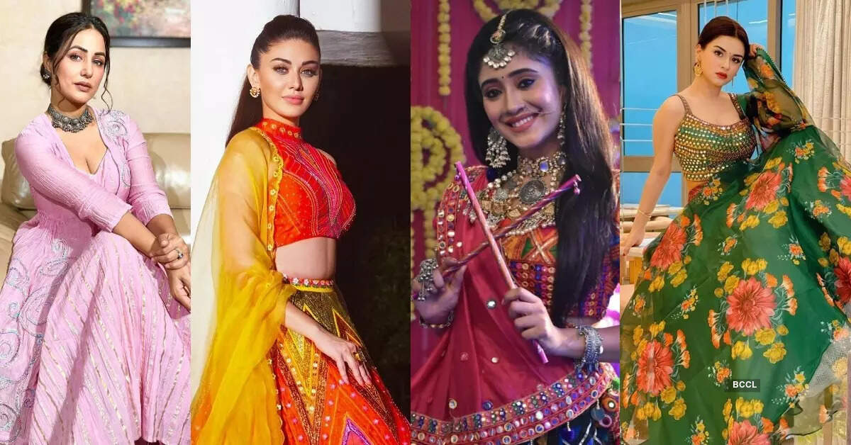 This Navratri plan your outfits following the colour code. Take a cue ...