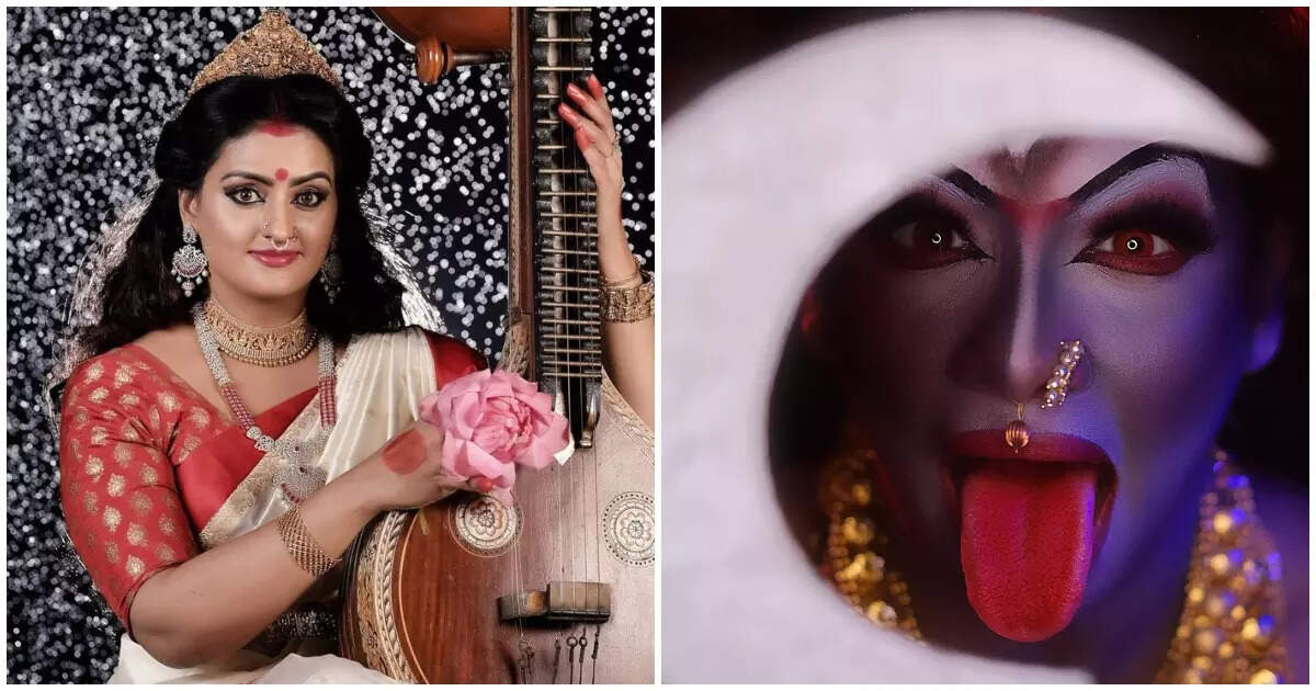 Navratri Special: Photos of Malayalam TV celebs in Devi avatar | Times ...