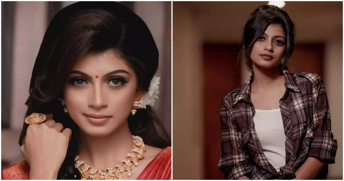 Shruthi Rajanikanth is a true blue diva; see pics | Times of India