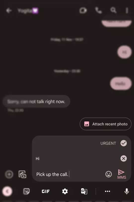 Google Messages Google Messages How To Send An urgent Text Message