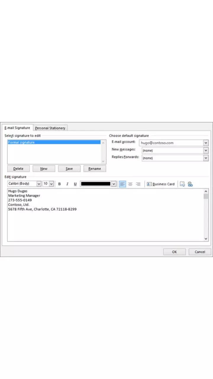 Outlook How To Add A Signature In Outlook On Desktop App