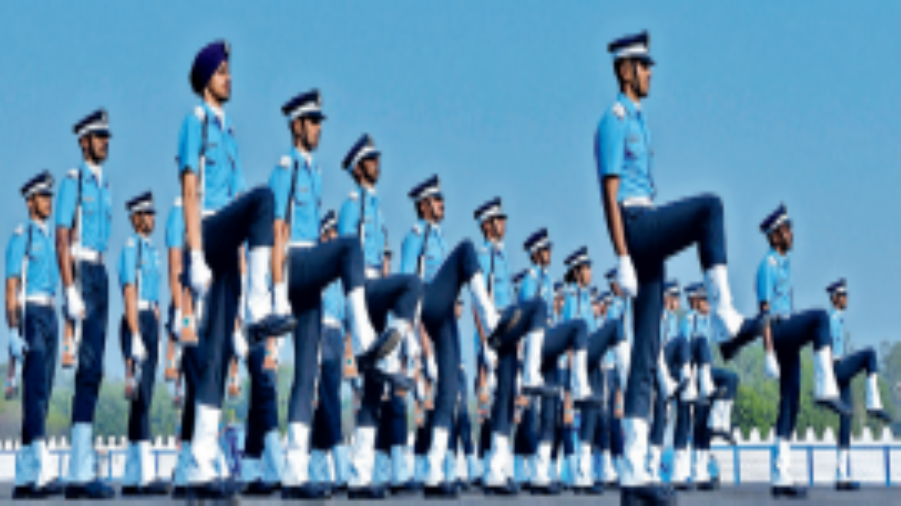 Indian Air Force Officer Salute