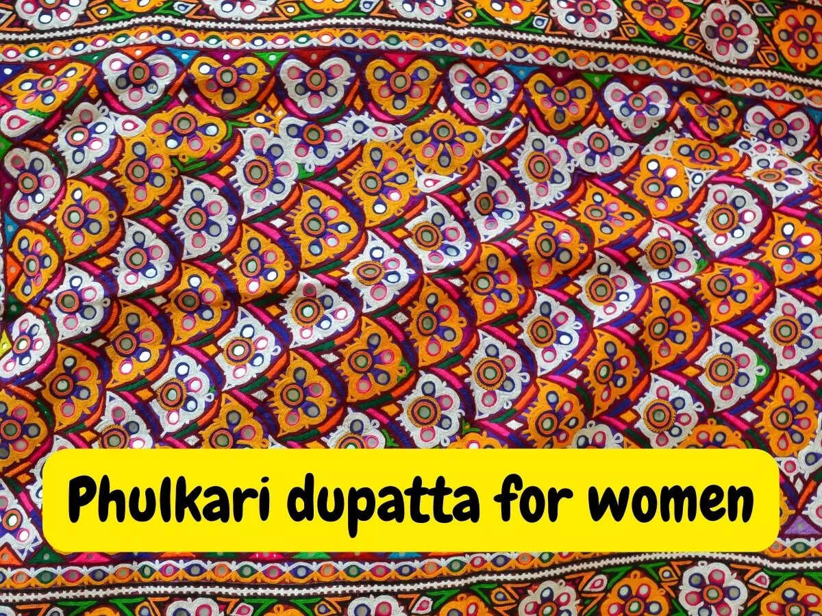 Phulkari Dupatta Traditional