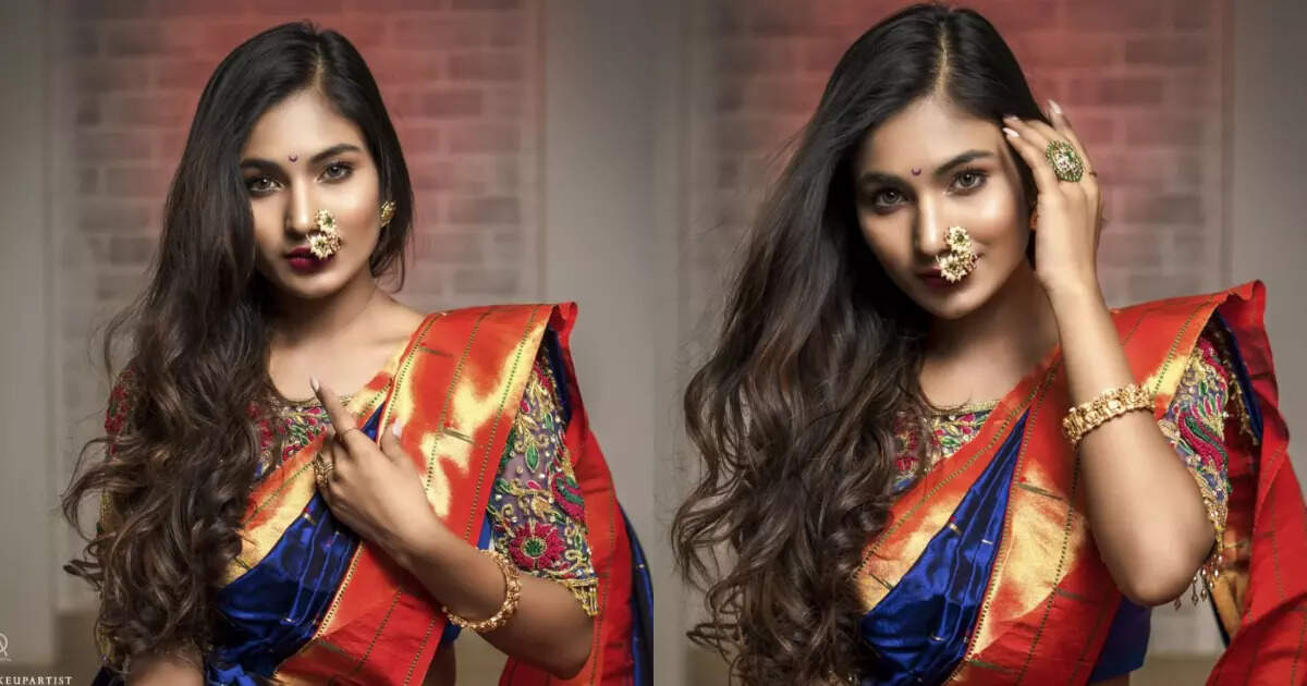 10 times Purva Shinde stunned with her royal Paithani saree looks ...