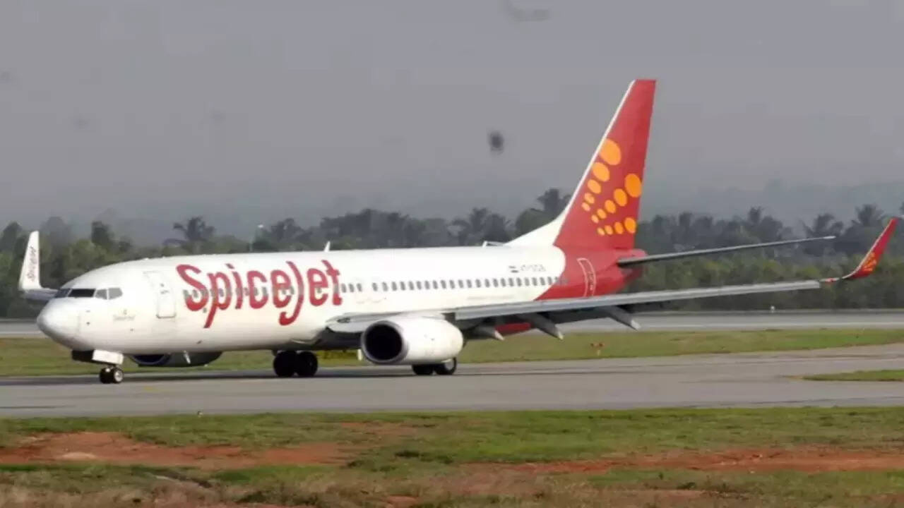 Spicejet Plane Inside