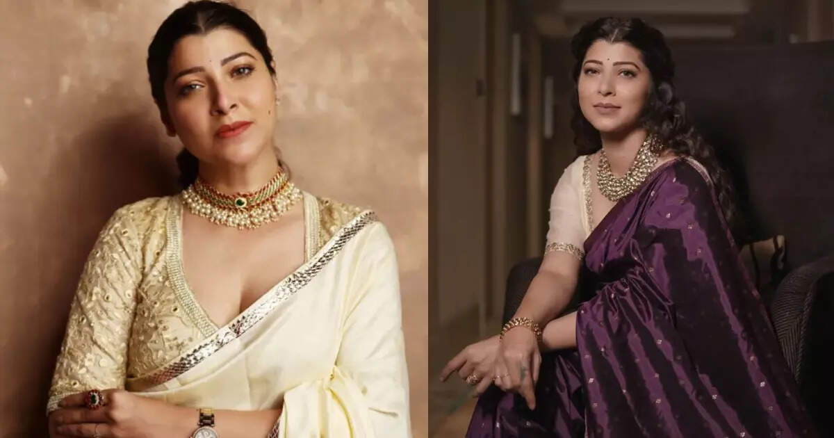 10 times Tejaswini Pandit mesmerized all with her saree looks | Times ...
