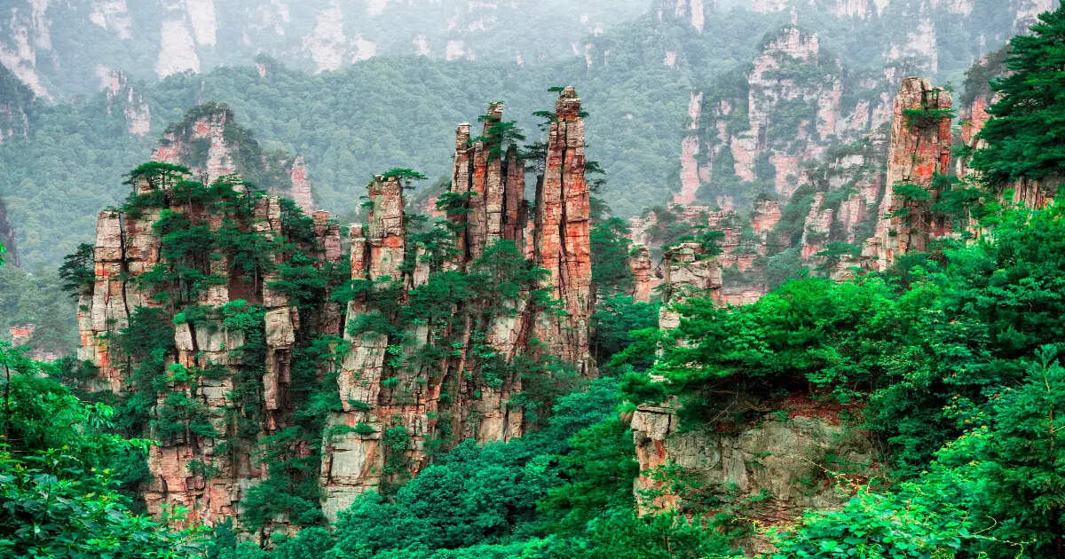 Famous natural landmarks in Asia | Times of India