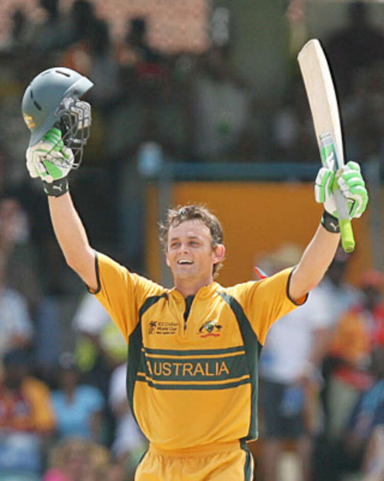 Adam Gilchrist Batting Wallpapers