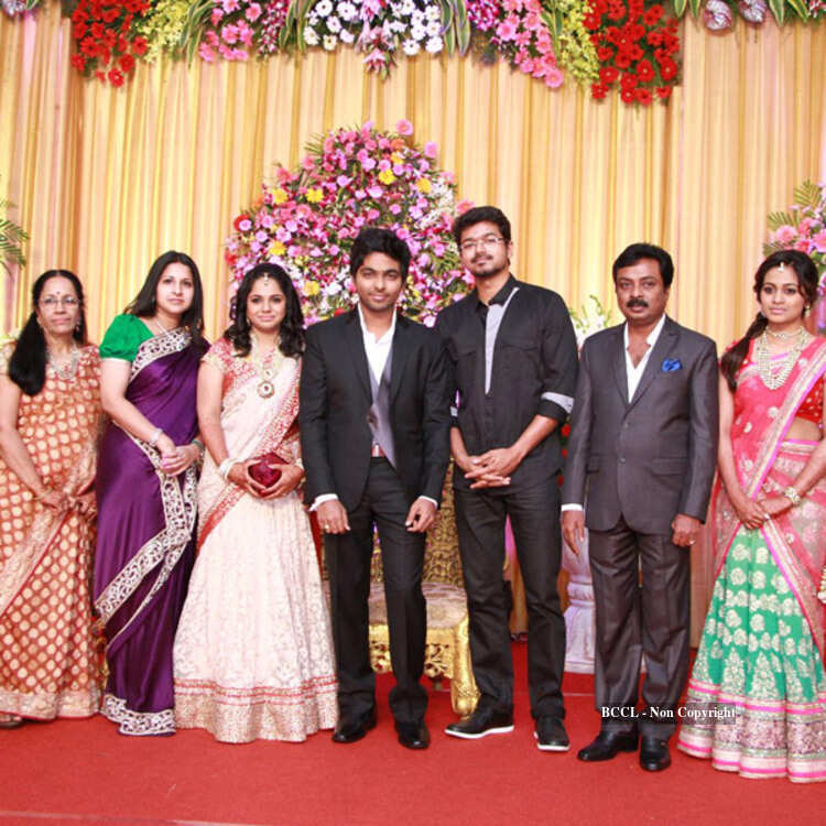 Vijay Sangeetha Wedding Actor Vijay Sangeetha Photos தளபதி