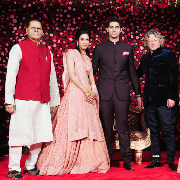 Boda Del Hijo De Rajiv Reddy Celebrity Couple Brahmani
