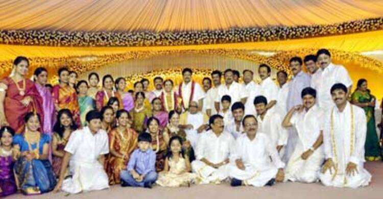 Mk Alagiri Son Wedding