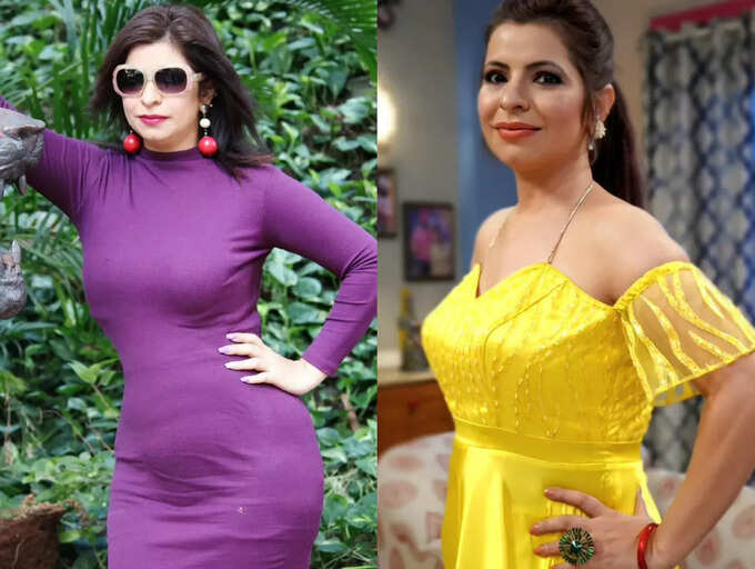 Taarak Mehta's Jennifer Mistry aka Roshan Bhabhi gets into glam mode ...