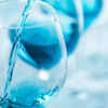 What is blue wine and how does it get its colour