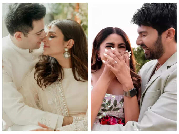 Celebrity engagements that were all things romantic | The Times of India