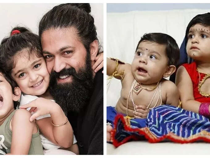 Yash's kids Ayra and Yatharv: Cute pictures you shouldn't miss | The ...