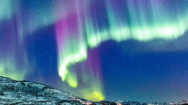 Countries that are experiencing only night during this time, World ...