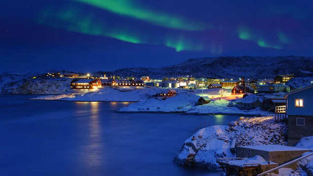 Countries that are experiencing only night during this time, World ...