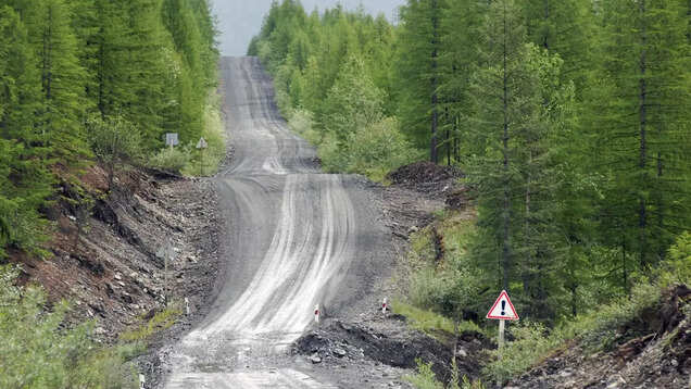 Exploring the infamous Road of Bones, Siberia's highway of death ...