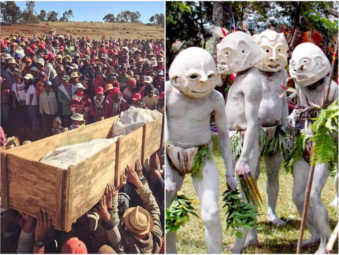 Sky burials to consuming the deceased's remains: strange funeral ...