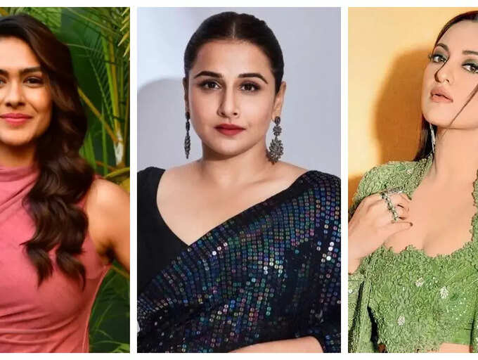 Mrunal Thakur, Sonakshi Sinha, Vidya Balan: Bollywood divas who fearlessly confronted body ...