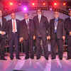 Amitabh Bachchan with other dignitaries at IDMA conference in Mumbai.