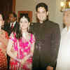 Vikas Kalantri and Priyanka Chibber during their sangeet ceremony held ...