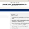 CBSE Results 2025, CBSE Board Class 10th, 12th Result Live: CBSE Class ...