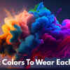 Best Colors To Wear Each Day