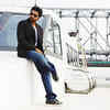 Pawan Kalyan on the sets of Telugu movie 'Panjaa'
