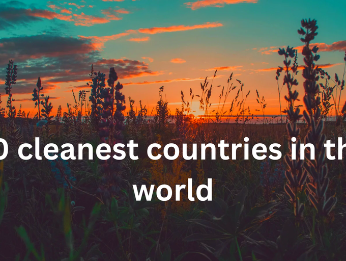 10 cleanest countries in the world as per EPI index | The Times of India