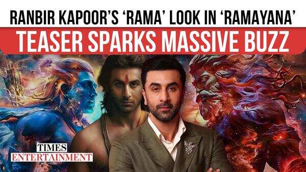 Ranbir Kapoor as Rama goes full mass in teaser, Ramayana builds hype ...