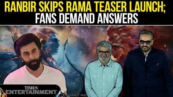Ranbir Kapoor as Rama goes full mass in teaser, Ramayana builds hype ...