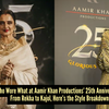 Rekha to Kajol: Best-dressed celebrities at Aamir Khan Productions ...